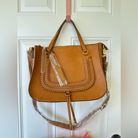 Sole Society | Bags | Sole Society Destin Satchel Camel New Without ...